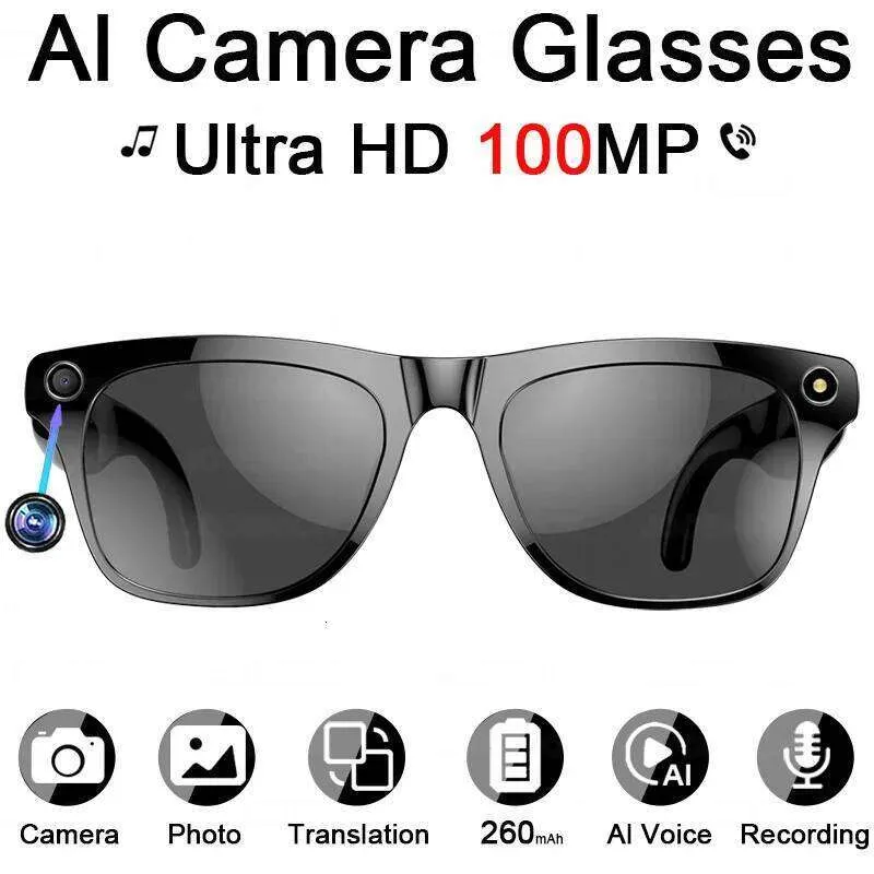 Smart Glasses With Camera, Bluetooth Call, Music, And Voice Assistant ...