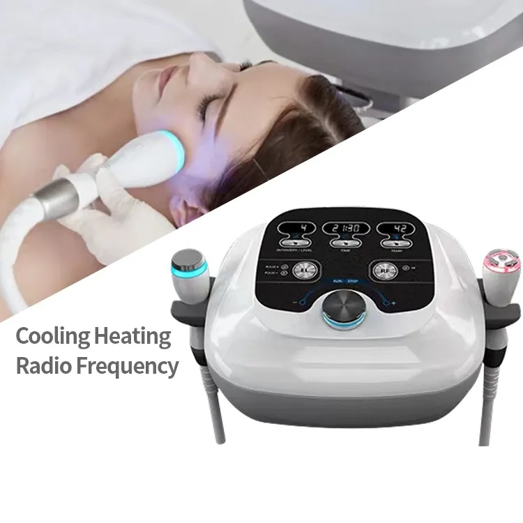 HOT 2 In 1 Cooling Facial Treatment Device Electroporation Wrinkle ...