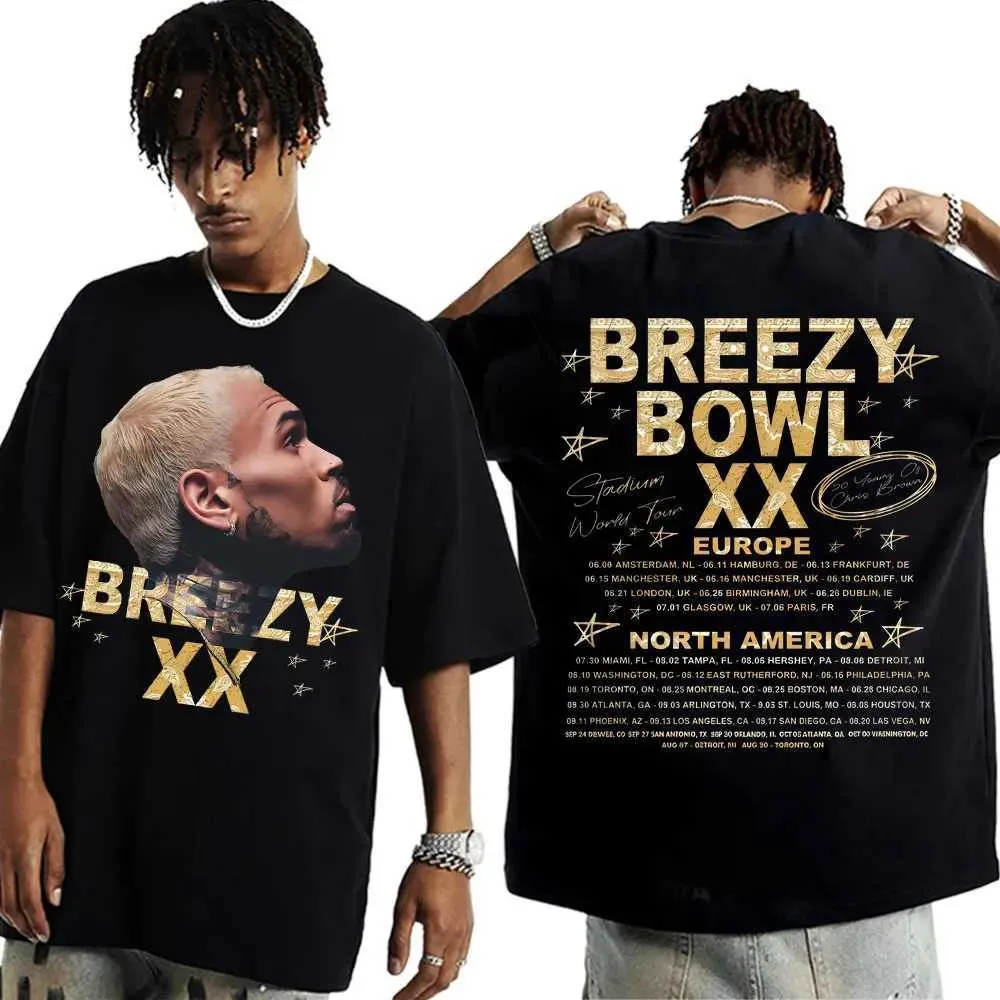 Wholesale Chris Brown Tour Breezy Bowl XX 25 Tour Rapper 100% Pure ...