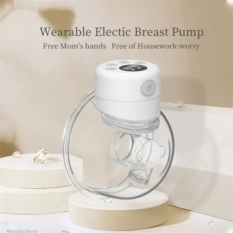 Electric Silent Wearable Automatic Milker: USB Rechargeable Hands-Free ...