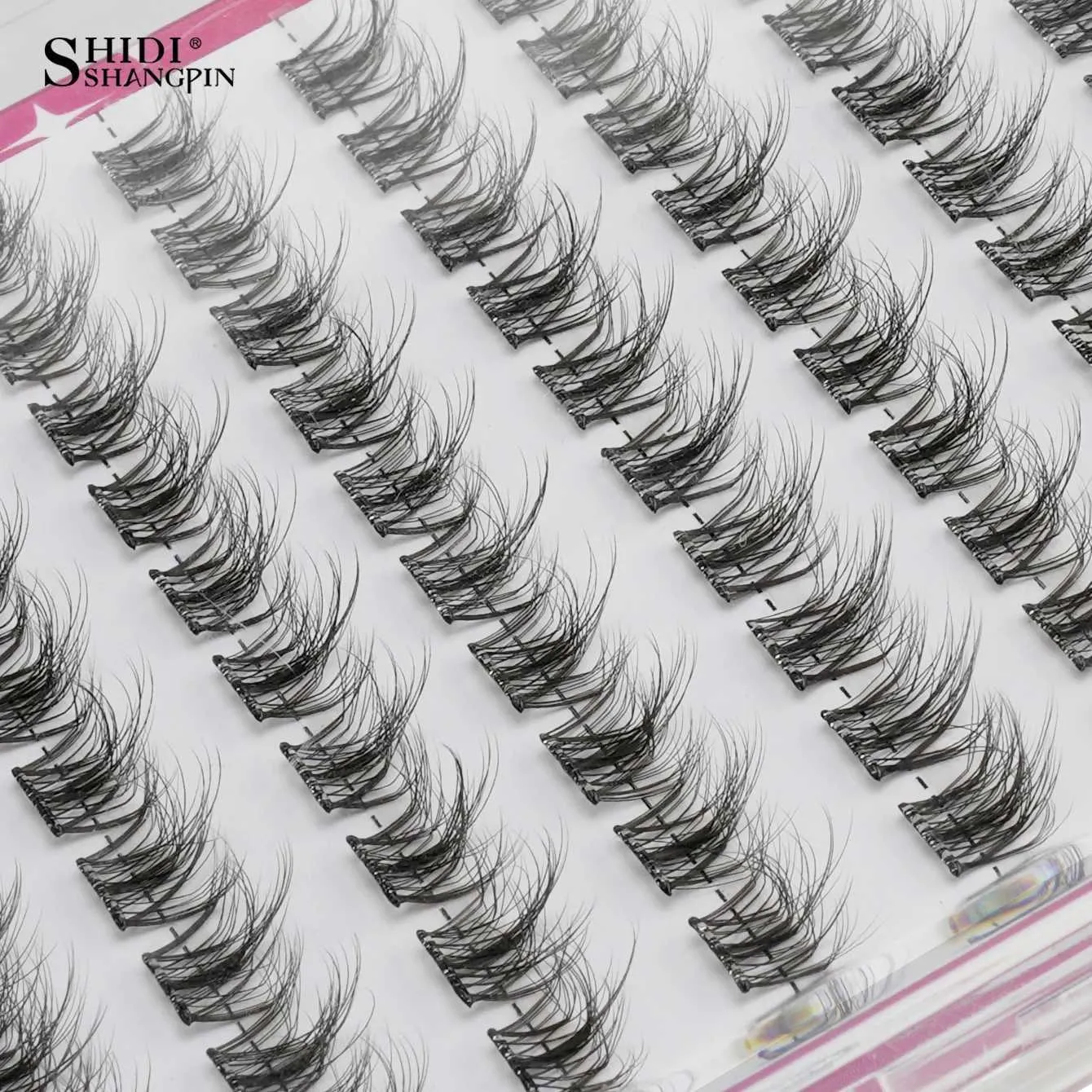 Self-Adhesive Cluster Eyelashes, No Glue Needed, Individual Lashes ...