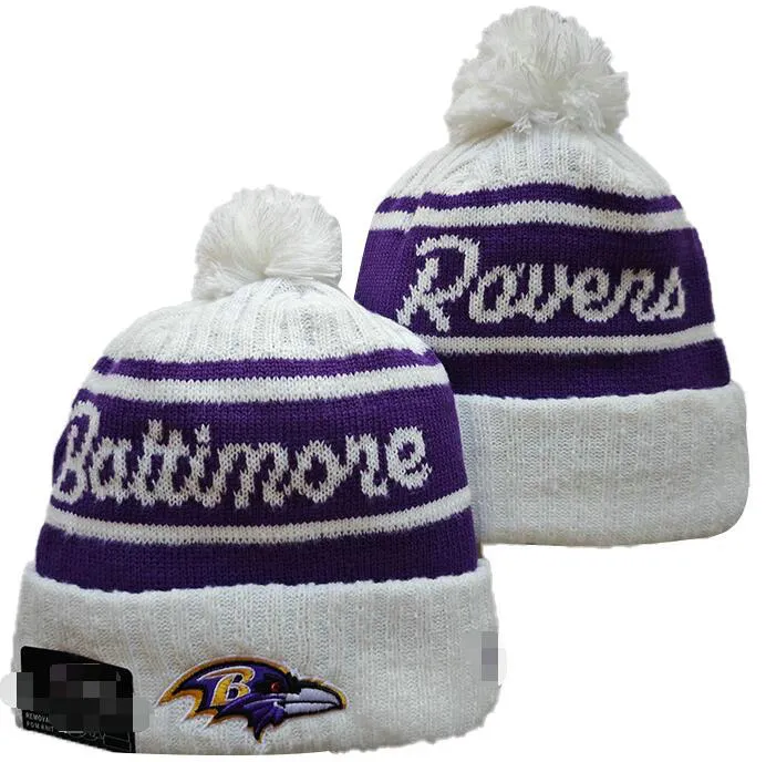 2025 Ravens USA College Sport Knit Hat Cap Baseball Beanie Basketball ...