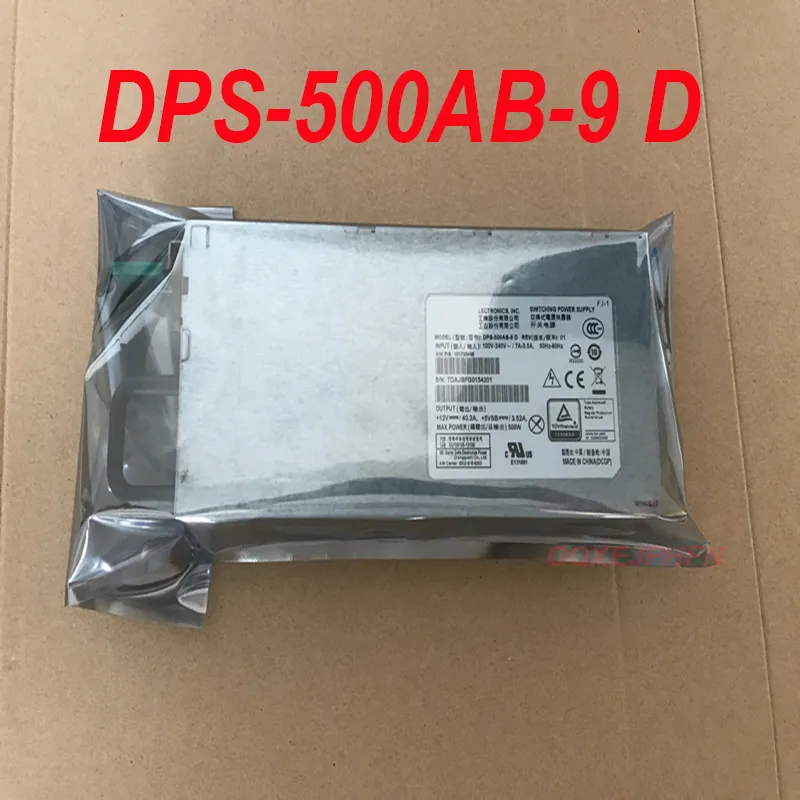 100% New Original Delta 500W Power Supply DPS-500AB-9 A DPS-500AB-9 D ...