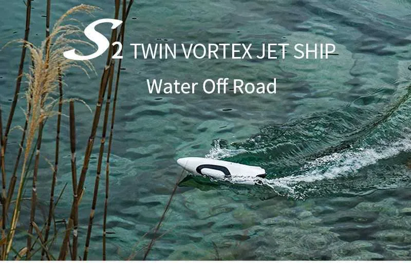 S2 RC Boat Double Motor Wireless 2.4G Electric Long Endurance High ...