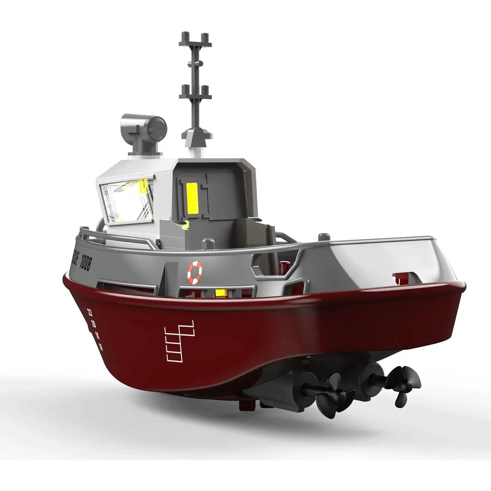 S820 RC Boat: 2.4G Wireless Electric Remote Control Tugboat Model with ...