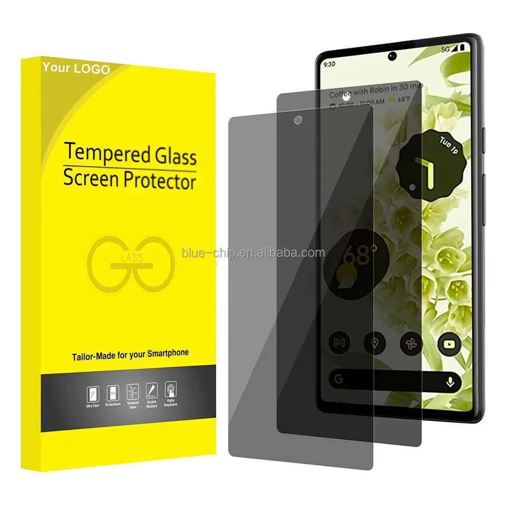 Yanchentian Full Coverage Tempered Glass Privacy Screen Protector for ...