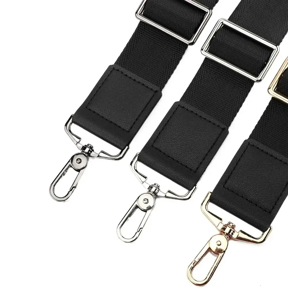 Bag Accessories: Adjustable Black Nylon Handbag Strap for Shoulder Bag ...