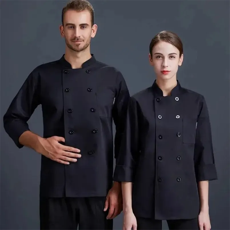 Breathable Thickened Chef Catering Uniform For Men And Women Ideal For ...