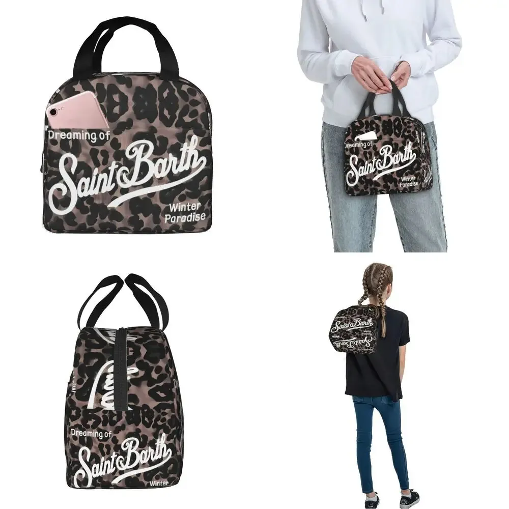 Ssaint Bbarth Insulated Lunch Bag Food Container Portable Thermal ...