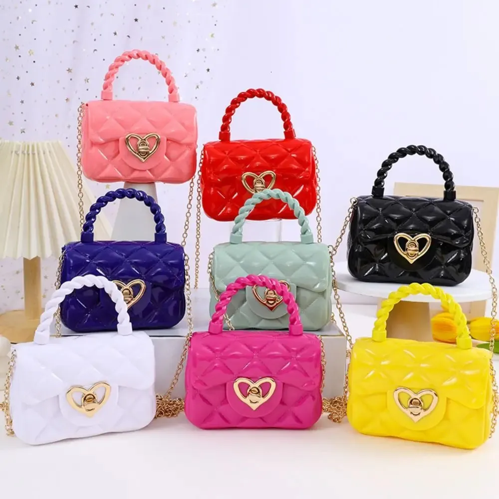 Fashion Kids PU Leather Crossbody Bags, Girls Heart Shoulder Bags ...