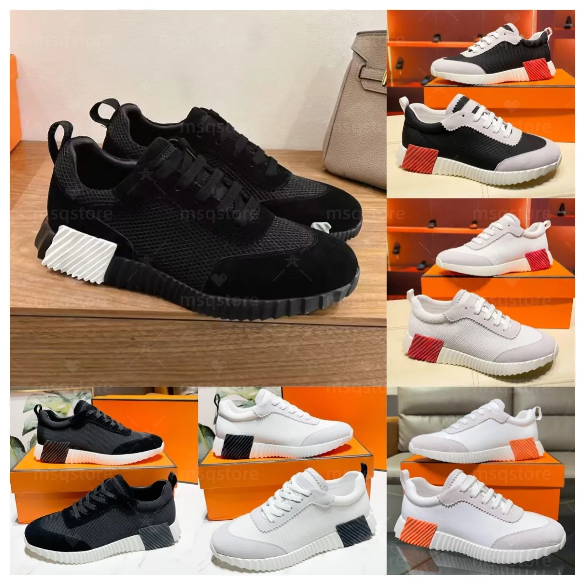 Bulk Men Bounce Sneakers Comfortable Breathable Casual Low Top Trainers ...
