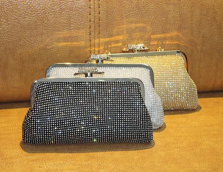 Evening Clutch Purse Wedding Handbag for Women, Modern Neutral Soft ...