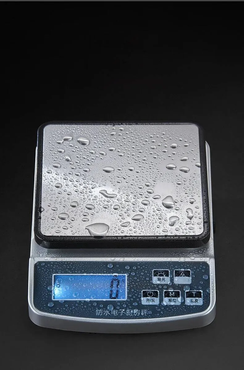 Gianxi Electronic Digital Kitchen Scale - Stainless Steel Weighing ...