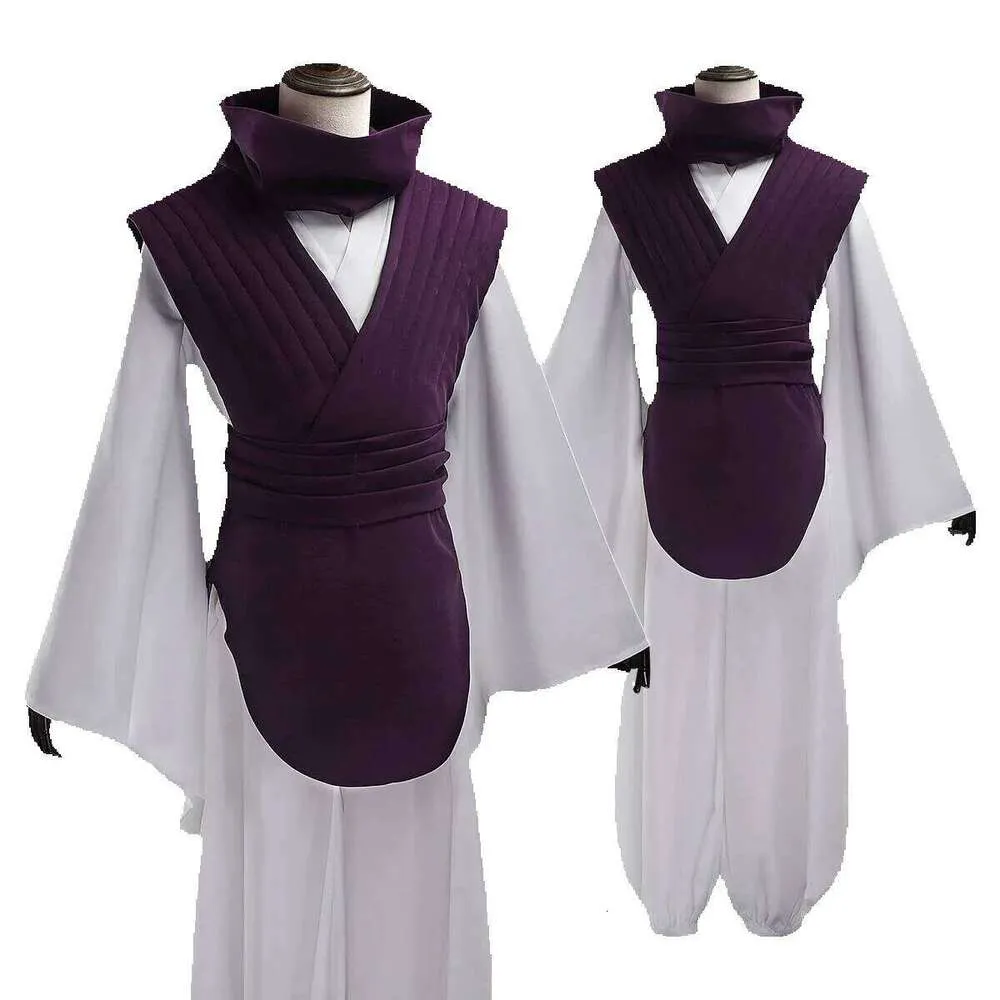 Costume Cosplay Choso Jujutsu Kaisen JJK Gilet Violet À Col Gaiter ...