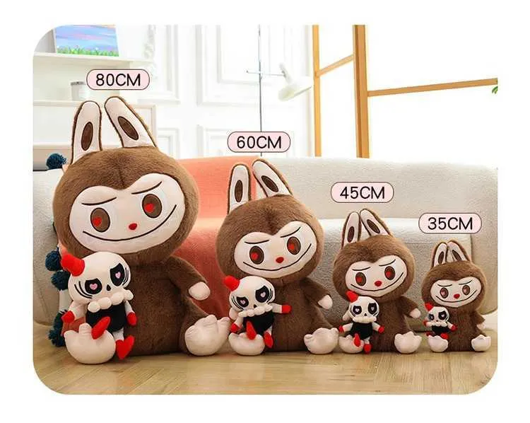 Labubu And Tycoco Skelanimals Plush Cute Stuffed Dolls For Couples ...