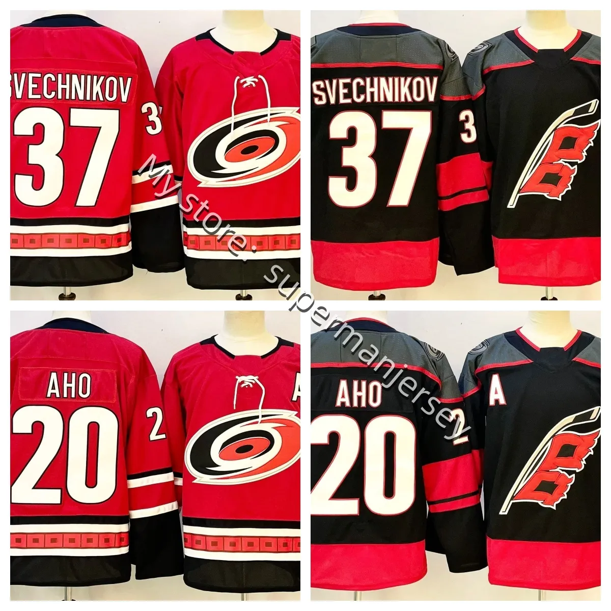 Sebastian Aho Carolina Hurricanes Hockey Jersey Nikolaj Ehlers, Seth ...
