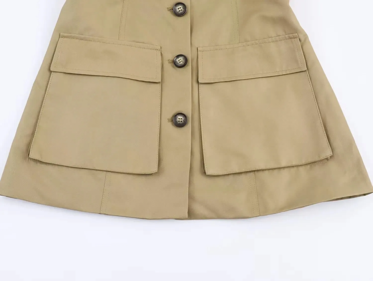 Tidalyf 2025 Women's Casual Jacket: High Neck, Single Button, Shoulder ...