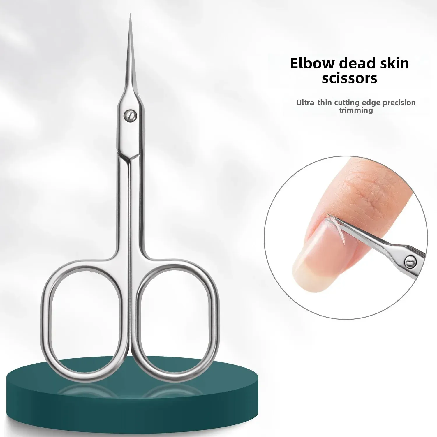 Russian Stainless Steel Dead Skin Scissors Professional Manicure Pliers ...