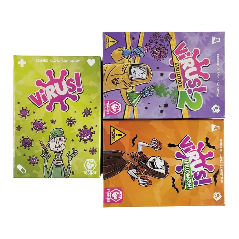 Virus 1 2 3 Board Game Family Party Card Game In... From Keng07, $8.47 ...