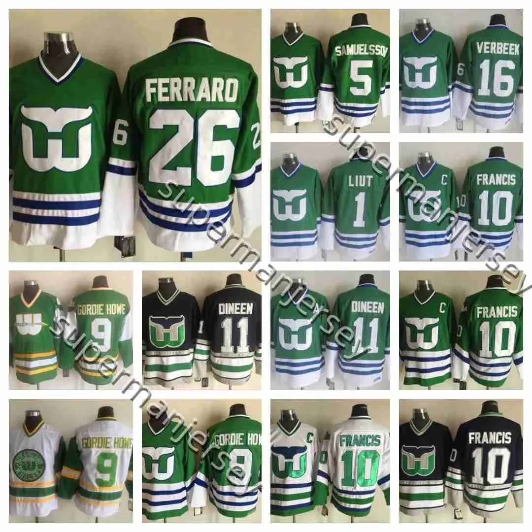 2026 Hartford Whalers Throwback Vintage Hockey Shirts Featuring RON ...