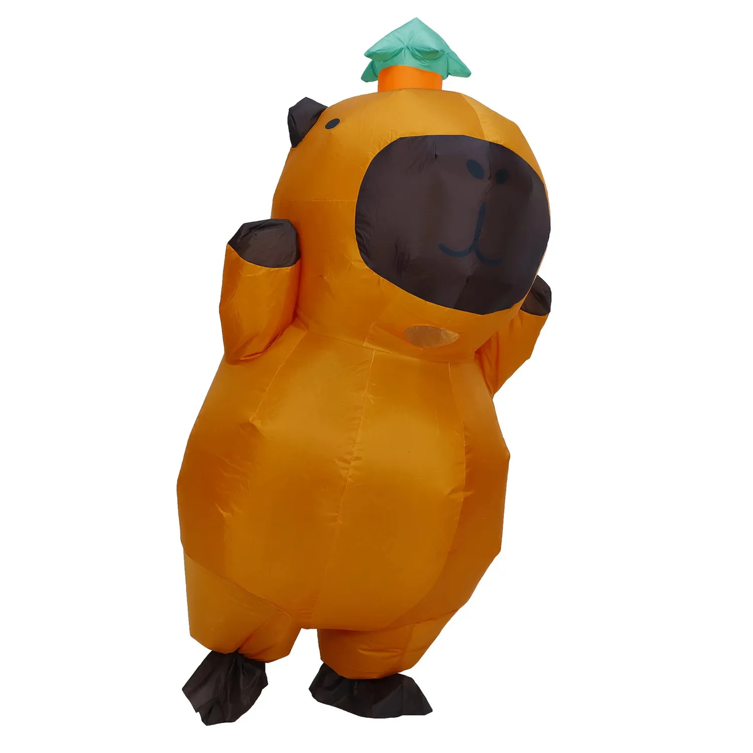 Cartoon Capybara Inflatable Costume for Adults, Fancy Dress Halloween ...