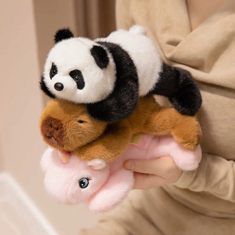 Cute Soft Lying Small Animal Panda Plush Toy Crocodile Doll for Girls ...