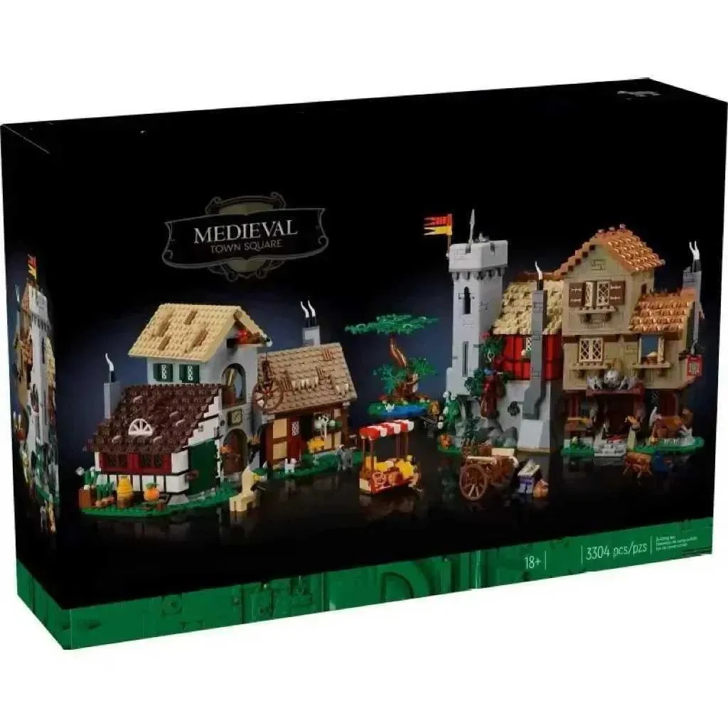 Z251007 Medieval Town Square Building Blocks Set ... From Freakhouse ...