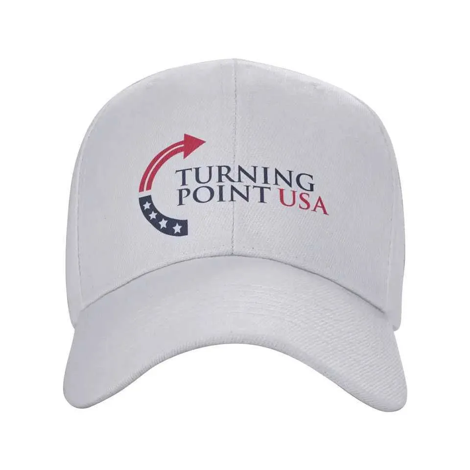 Turning Point USA Charlie Kirk Cap Élégant Chapeau Papa Pour Unisexe ...