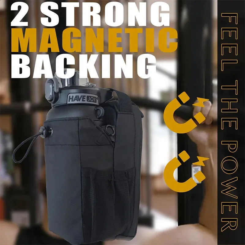 Magnetic Gym Bag Large Capacity Carrier With Phone Pocket, Portable ...