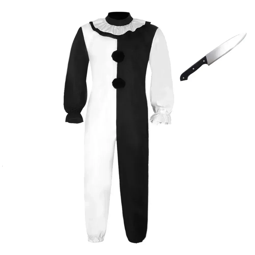Terrifier Art Clown Spirited Away Cosplay For Girls Joker Disguise ...