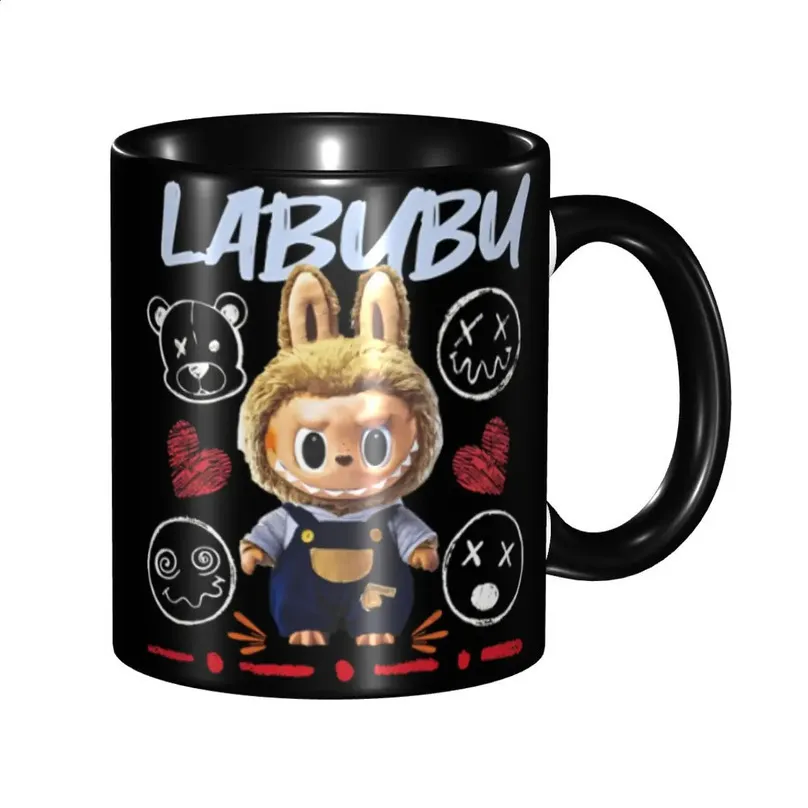 Adorable And Unstoppable Labubu Pop Mart Mug: Kawaii Tea Cup, Gift For ...