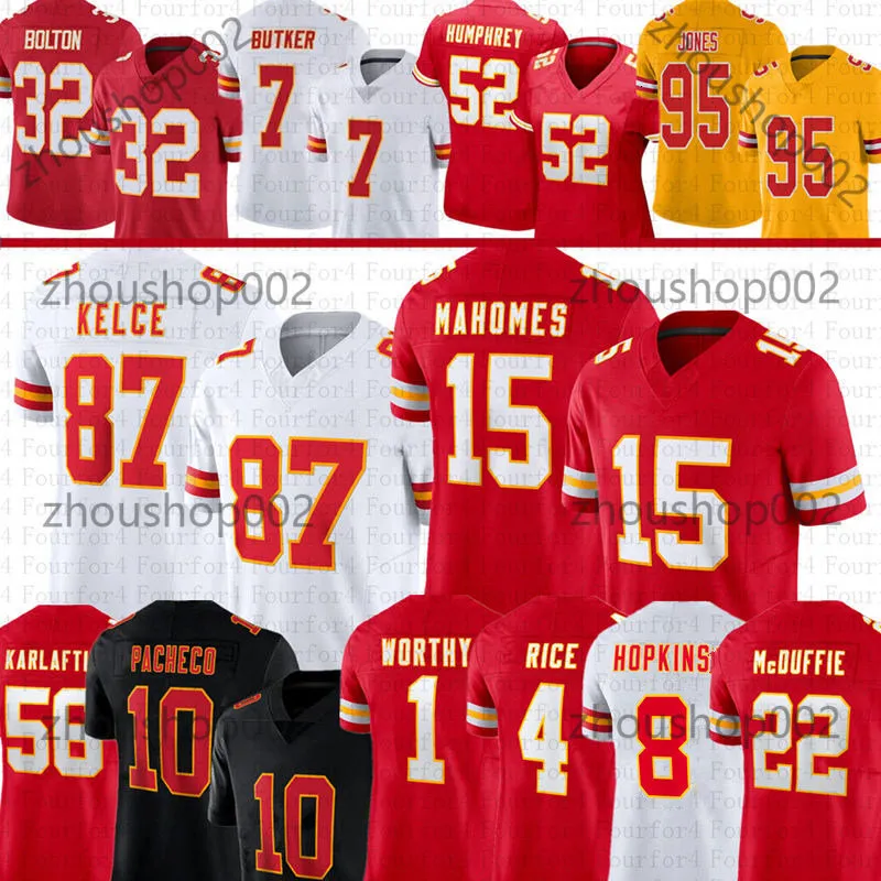 Kansas City Chiefs American Football Shirts Featuring Patrick Mahomes ...