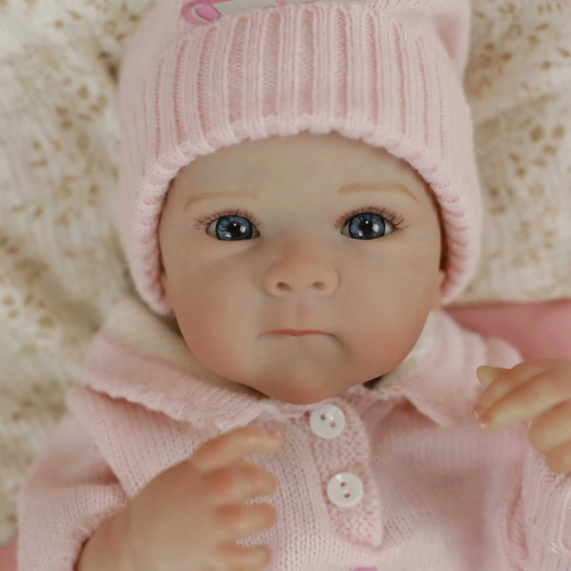 18 Inch Reborn Baby Girl Doll Bettie, Full Body Soft Silicone Vinyl ...