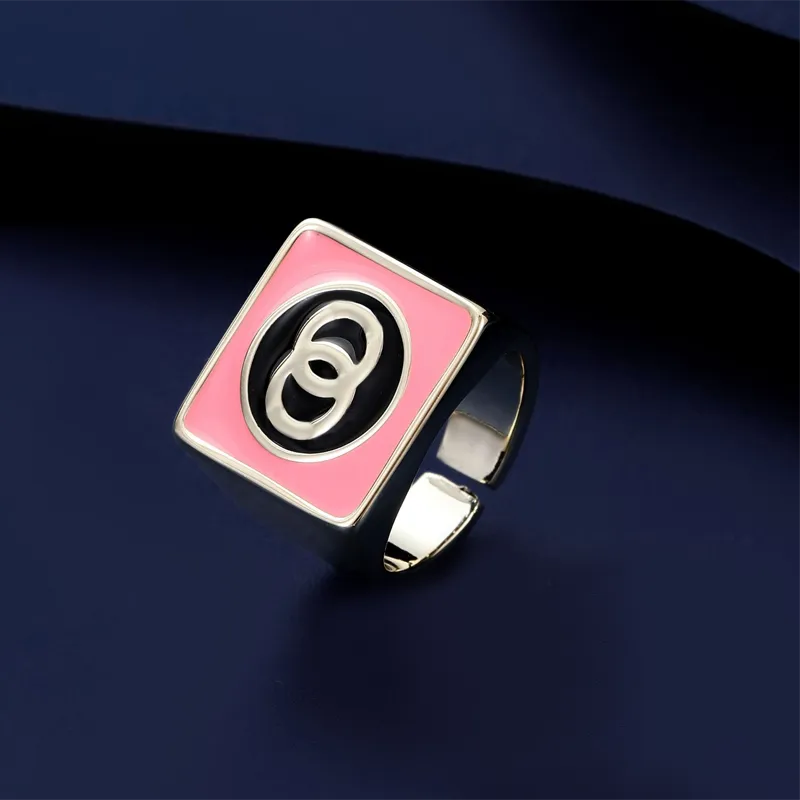 Brass Copper Open Band Ring Designer Fashion With Inlay Crystal Pearl ...