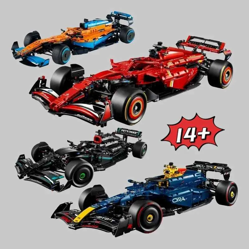 Miniso F1 Racing Series Supercar Model: F1 W14 42171, Performance MCL ...