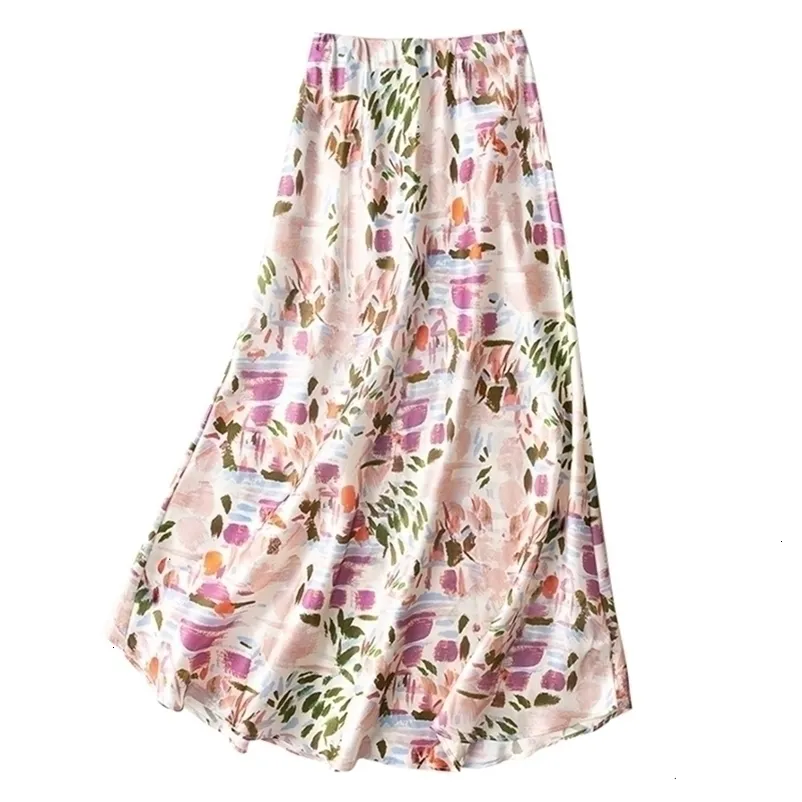 Skirts SuyaDream Mermaid Skirt for Woman, 93% Silk 7% Spandex, Elastic ...