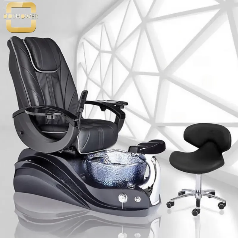 Spa Foot Multi-Functional Pedicure Bench With Footrest Multiple Users ...