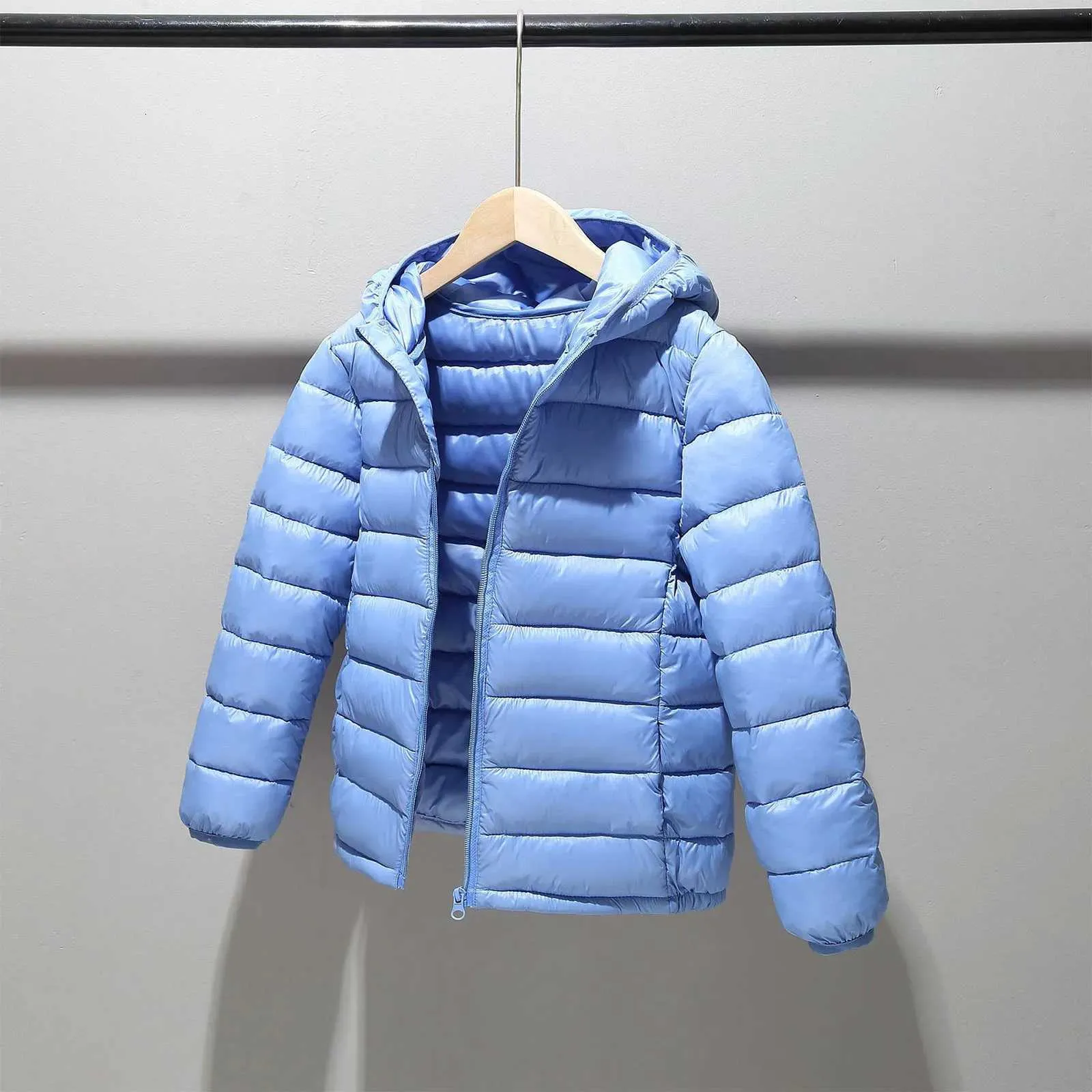 Boys' and Girls' Basic Simple Daily Autumn Winter Down Hooded Jackets ...