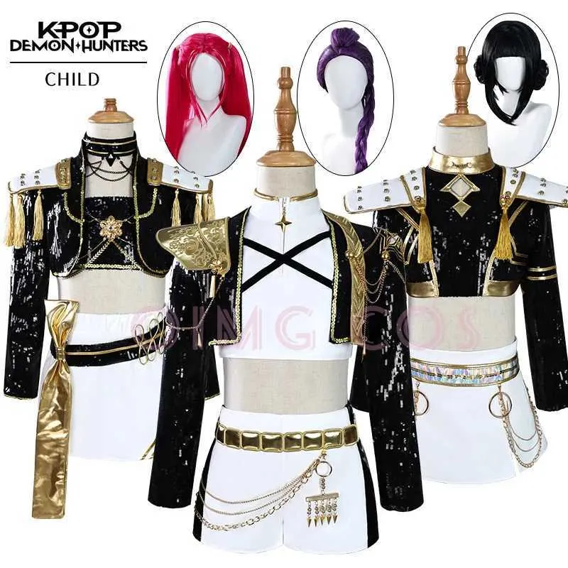 Mira Zoe KPOP Demon Hunters Rumi Cosplay Costume For Women Anime ...