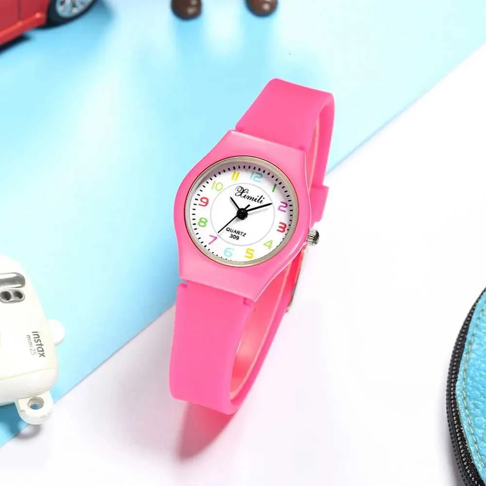 Cute Sweet Silicone Band Cartoon Watch for Children, Boys, Girls ...
