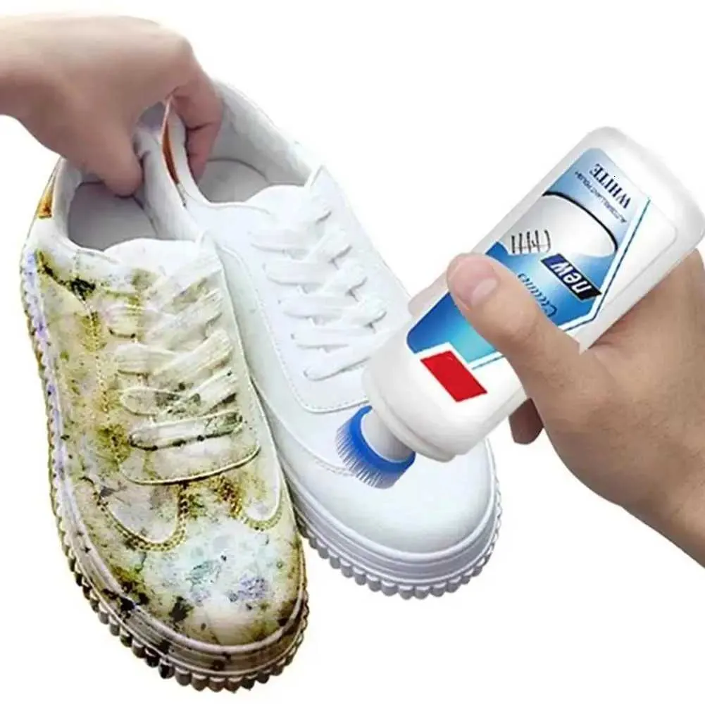 100ml White Shoe Cleaner, Brightening and Stain Cleaning Agent, Stain ...