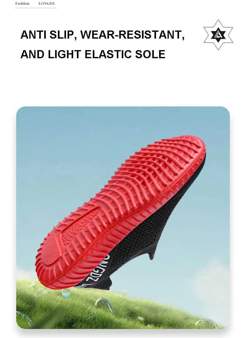Children's Running Sneakers: Breathable Mesh, Anti-Slip, Lightweight ...
