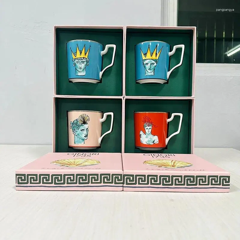 Ginori 1735 Poseidon Tour Neptune Blue Mug, Italian Vintage Porcelain ...