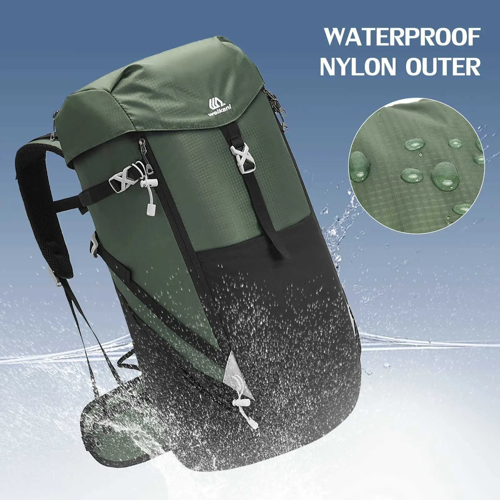 D2510091 Outdoor Running Bag 50L Waterproof Bicycle Backpack For ...