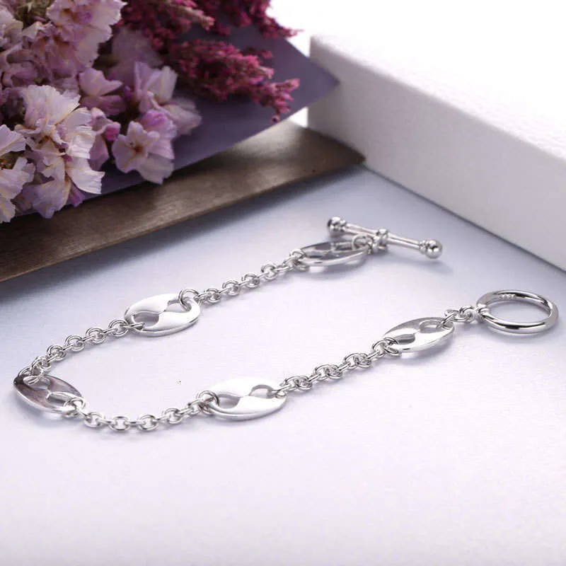 Unique Design Style Pig Nose OT Chain Bracelet - High-End Feel, Elegant ...