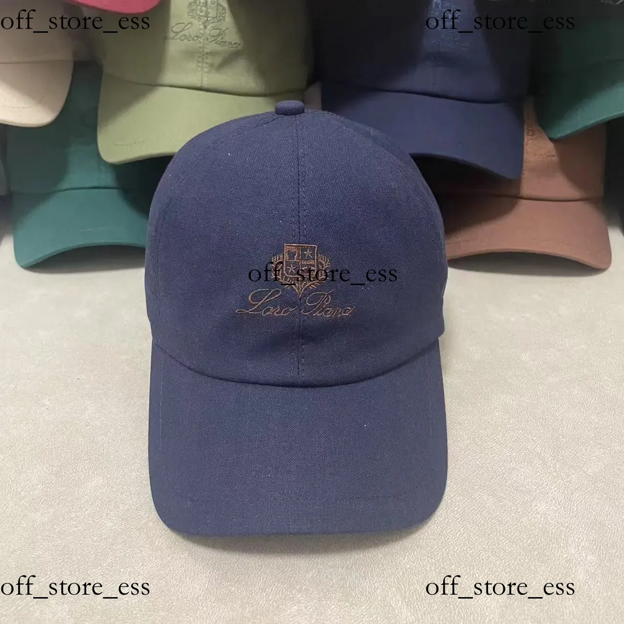 Lori Piano Hat Duckbill Cap Linen Letter Luxury Fashion Embroidery ...