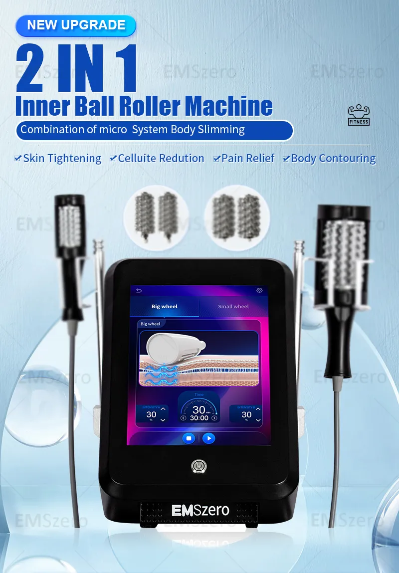 EMS Roller Cellulite Reduction Inner Ball Roller Infrared Vacuum Fat ...