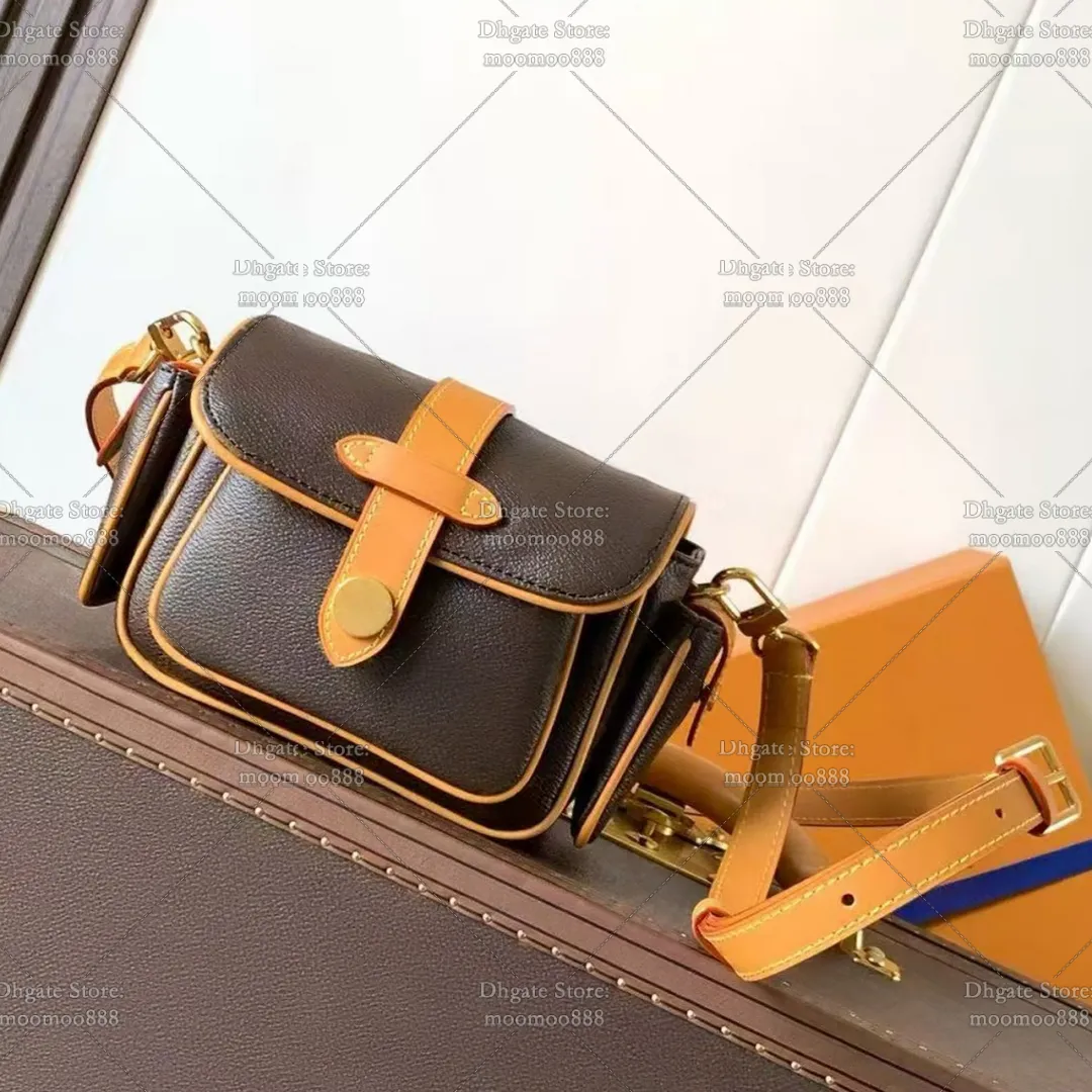 12A Mirror Quality Designer Mini Cargo Bag 23cm, Luxury Brown Crossbody ...