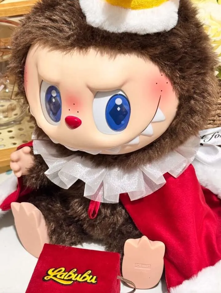 38cm The Manster Big Labubu Doll Chess Adventure King Winly Plush Doll ...
