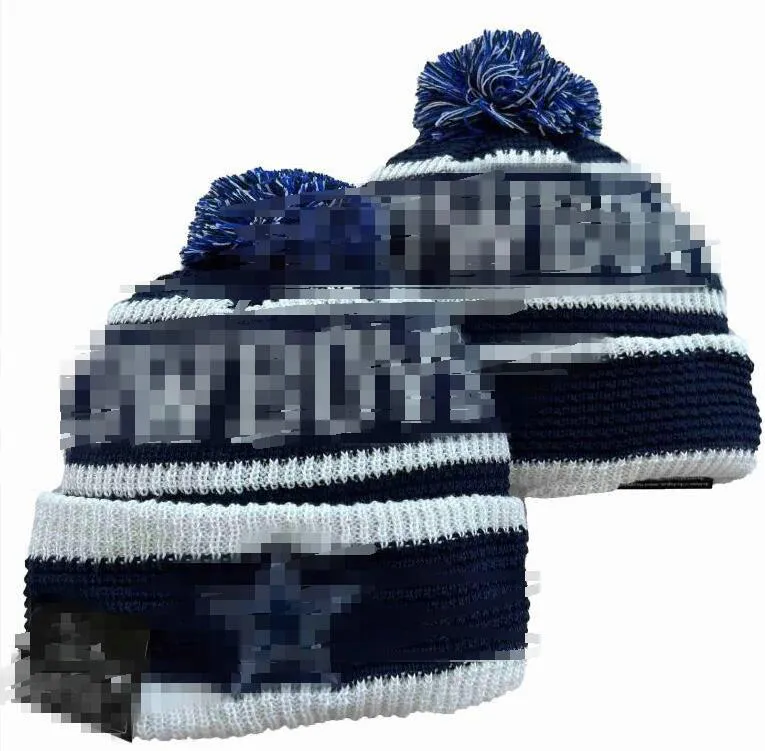 Cowboys Knit Hats USA College Sport Beanies For Football Basketball ...